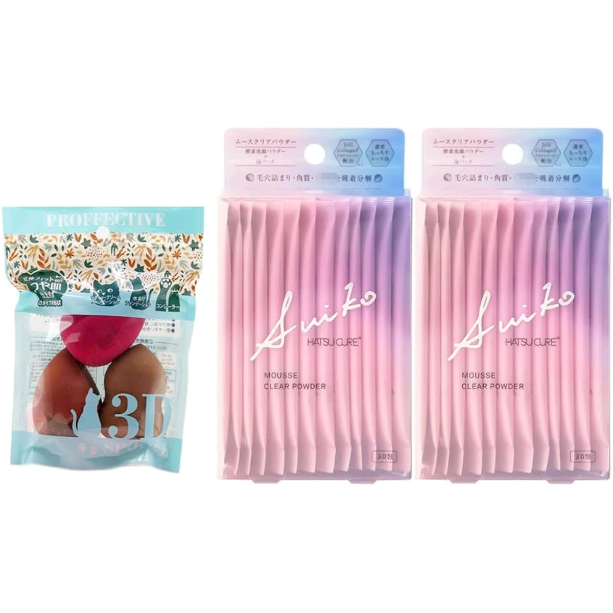 SUIKO Mousse Clear Powder Enzyme Facial Cleansing Powder Pores, Dirt, – Goods Of Japan