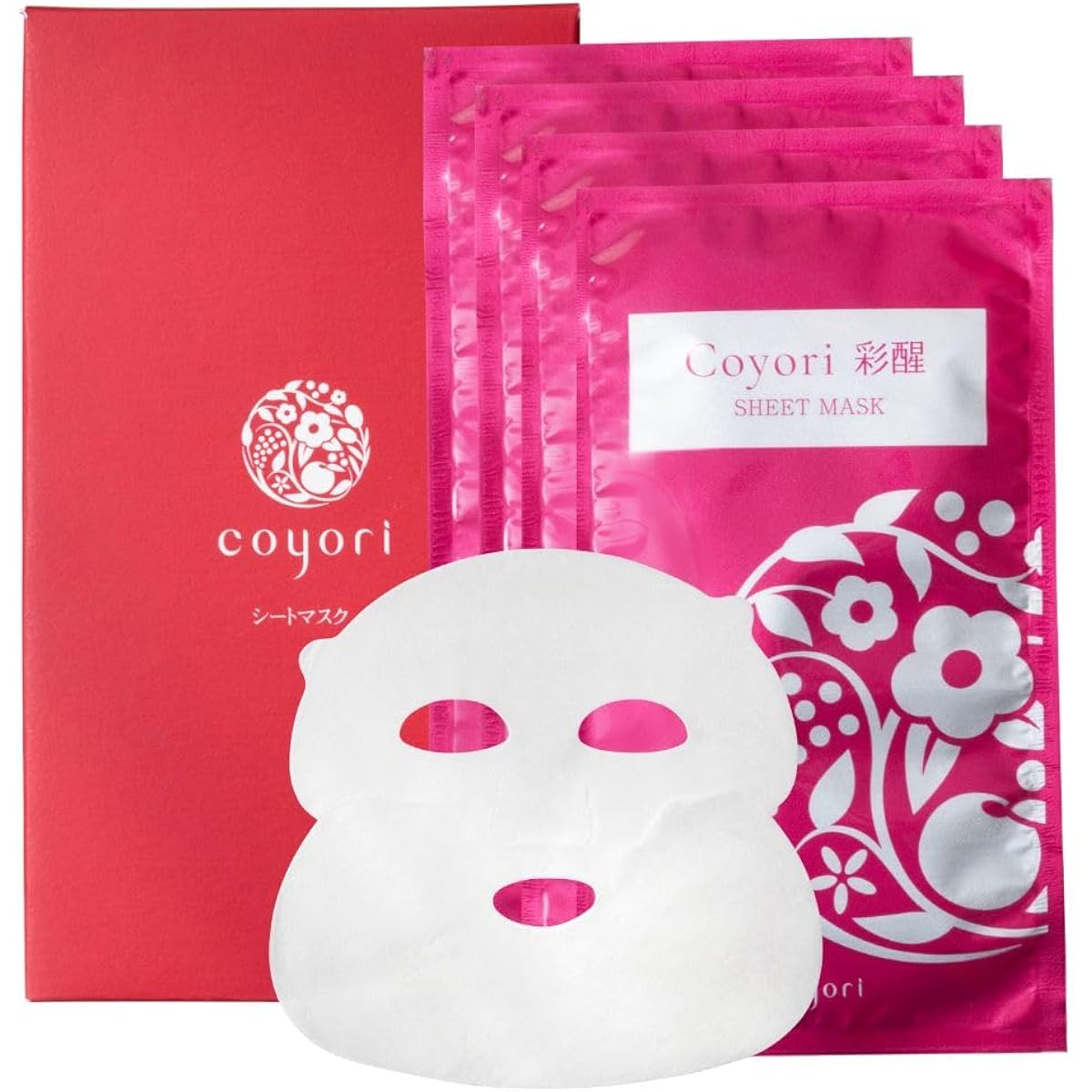 Coyori Saisei Sheet Mask (4 sheets per box) / Individually wrapped Agi – Goods Of Japan