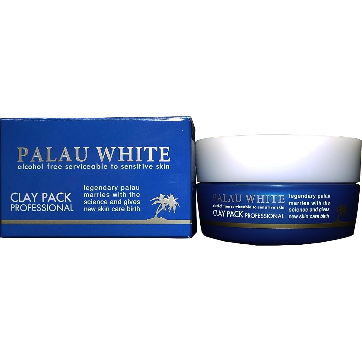 Palau White Clay Pack Professional 70g (Palau White Mud Pack) – Goods Of Japan