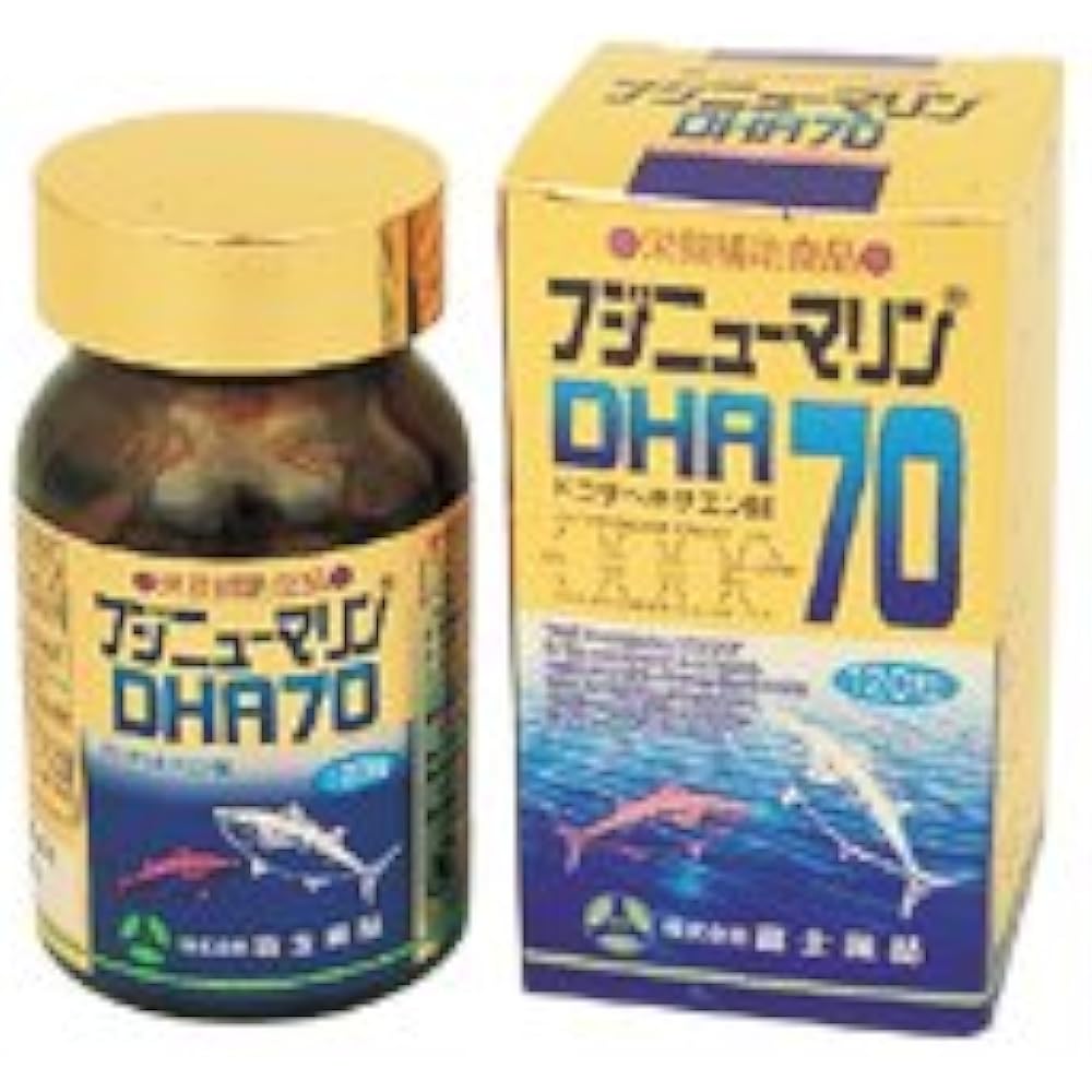 Fuji Pharmaceutical DHA content 70% Fuji New Marine DHA70 120 tablets – Goods Of Japan