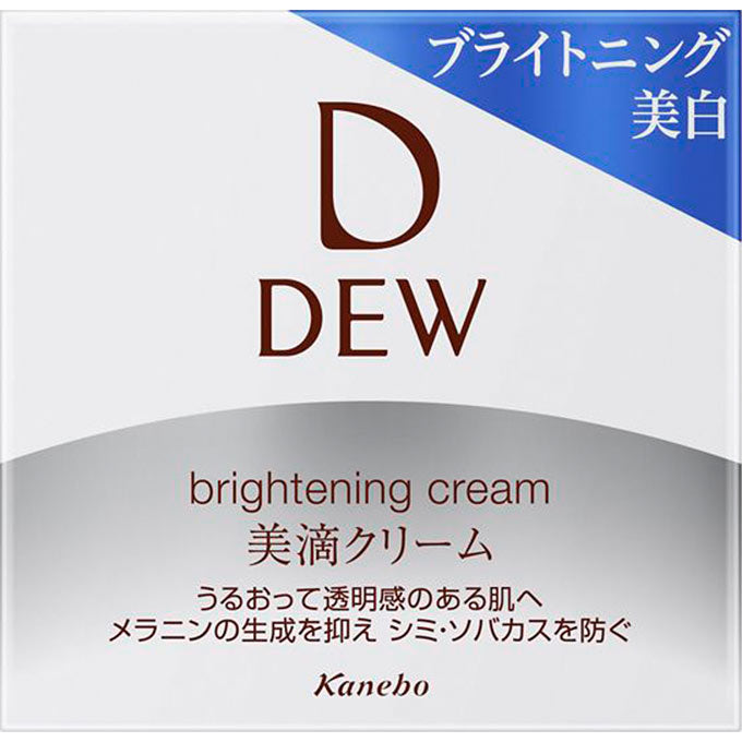 Kanebo Cosmetics DEW Brightening Cream 30g (Non-medicinal products) – Goods Of Japan