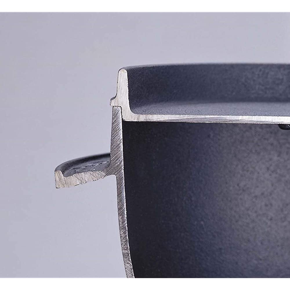 Iwachu 21085 Nambu Ironware Rice Pot, 3 Cups, Black, Inner Enamel, Ind – Goods Of Japan