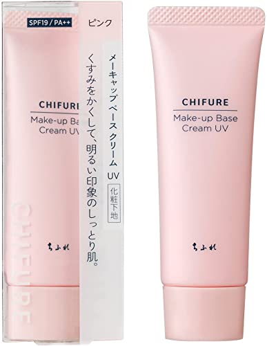 Chifure makeup base cream UV1 makeup base 1 pink 30g – Goods Of Japan
