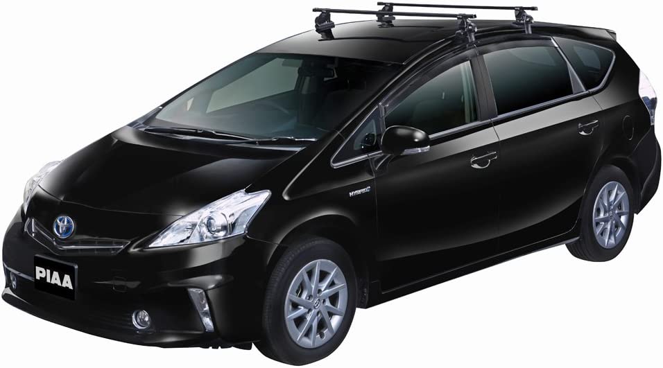 Terzo by Piaa EF14BL ROOF RACK, Base Carrier, Foot, 4 Pieces, Roof-ON – Goods Of Japan