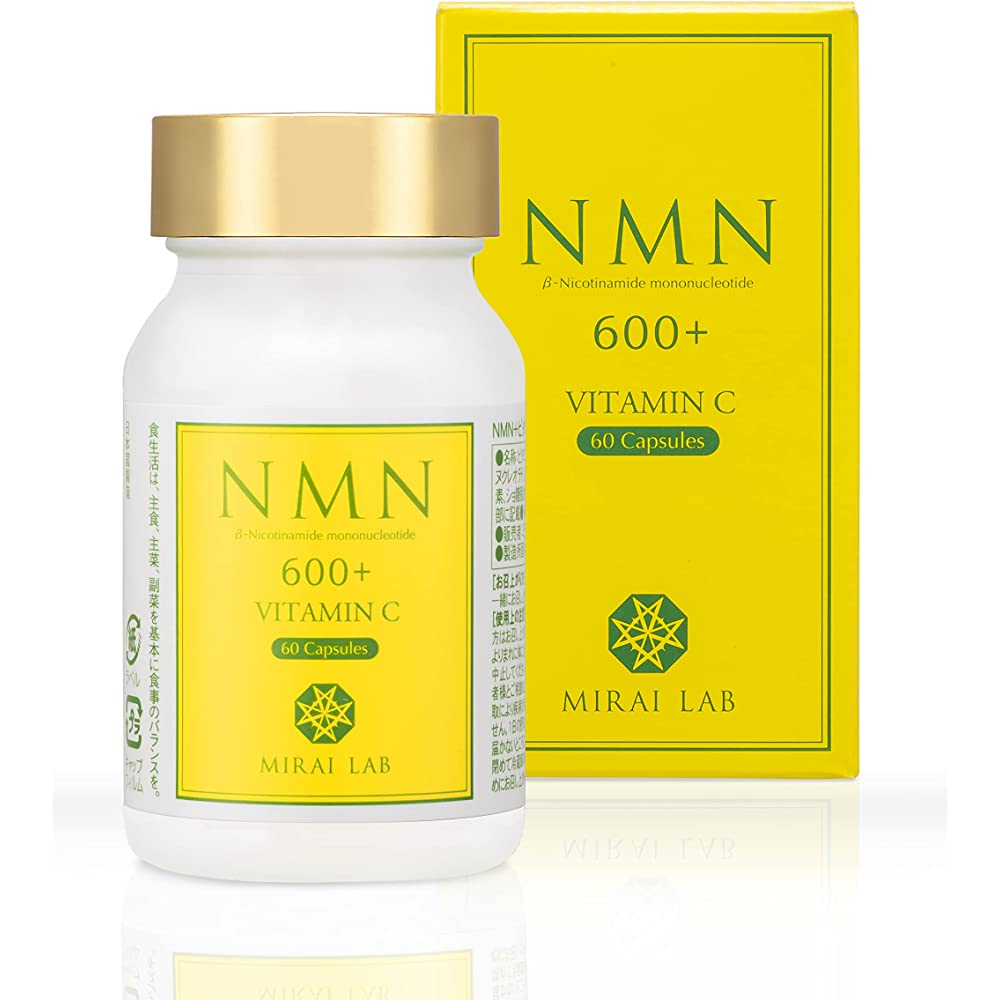Mirai Labo NMN + Vitamin C Plus (NMN High Formulated / 60 Tablets), Ag – Goods Of Japan