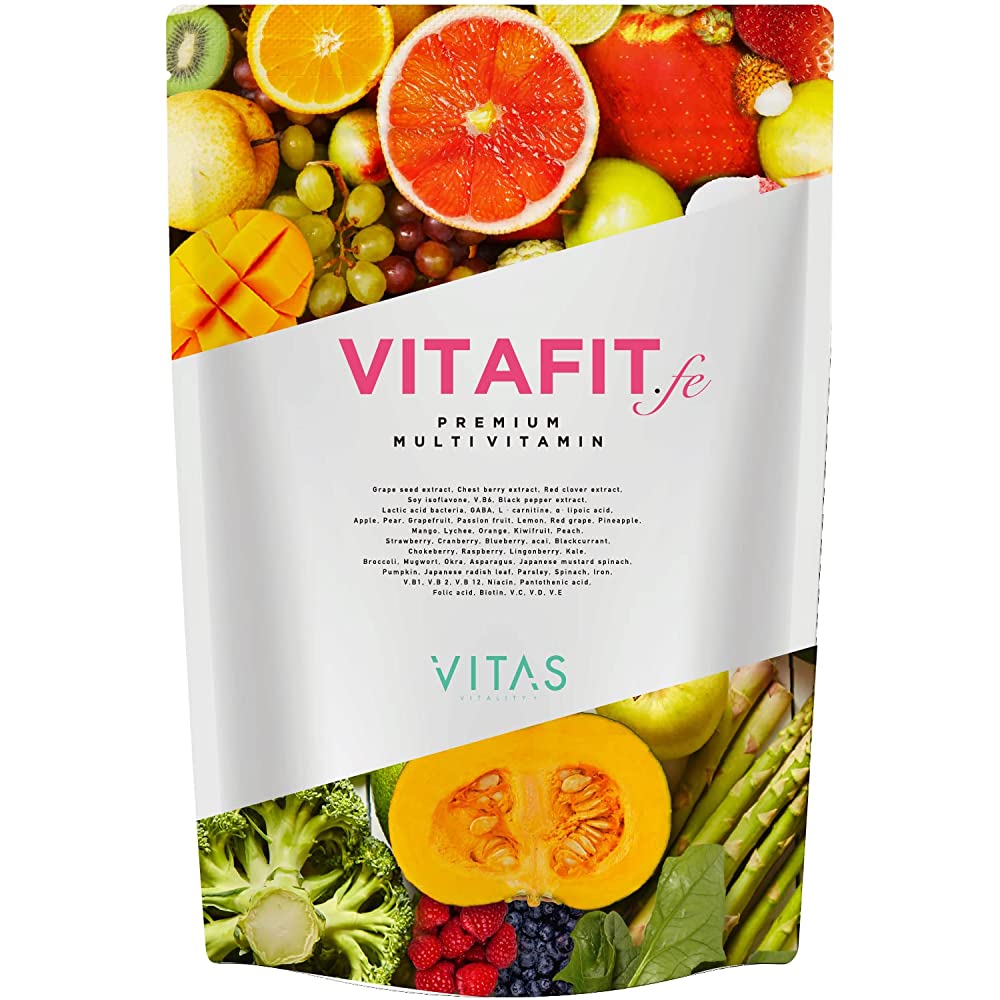 VITAS VITA FIT.fe Vitafit Iron Folic Acid Grape Seed Extract Multivita – Goods Of Japan