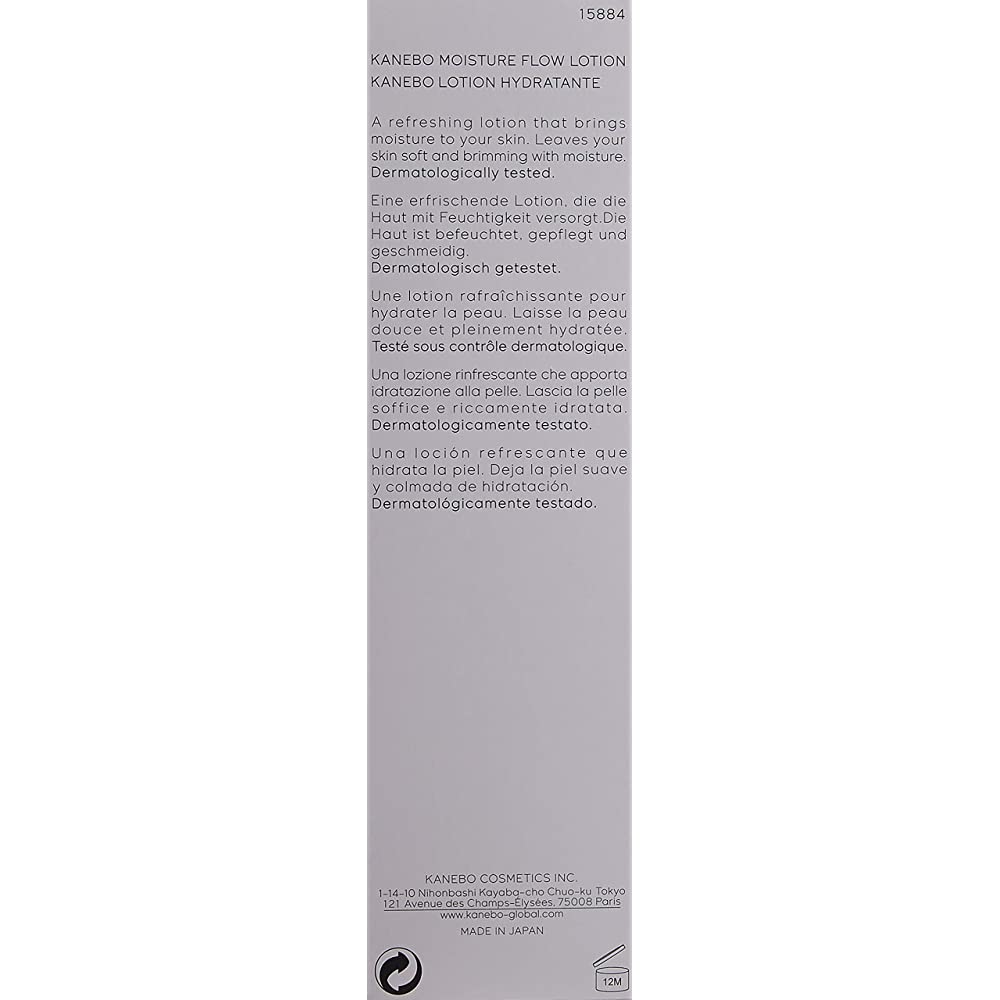 Kanebo Moisture Flow Lotion, 6.1 fl oz (180 ml) – Goods Of Japan