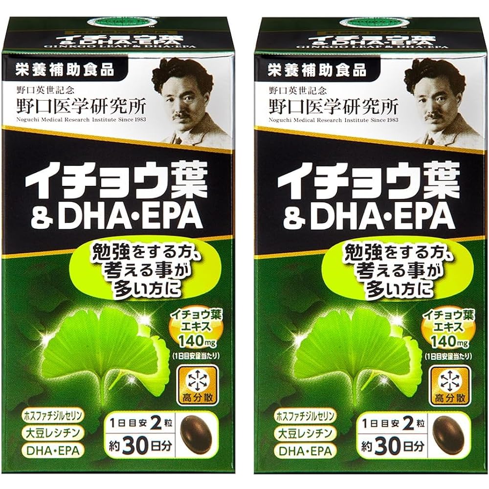 Noguchi Medical Research Institute Ginkgo Biloba & DHA/EPA 60 tablets – Goods Of Japan