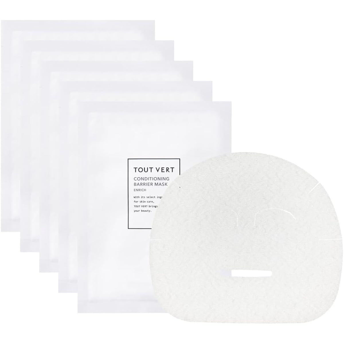 [Face Pack] Conditioning Barrier Mask Enrich 5-Pack Individually Packa ...