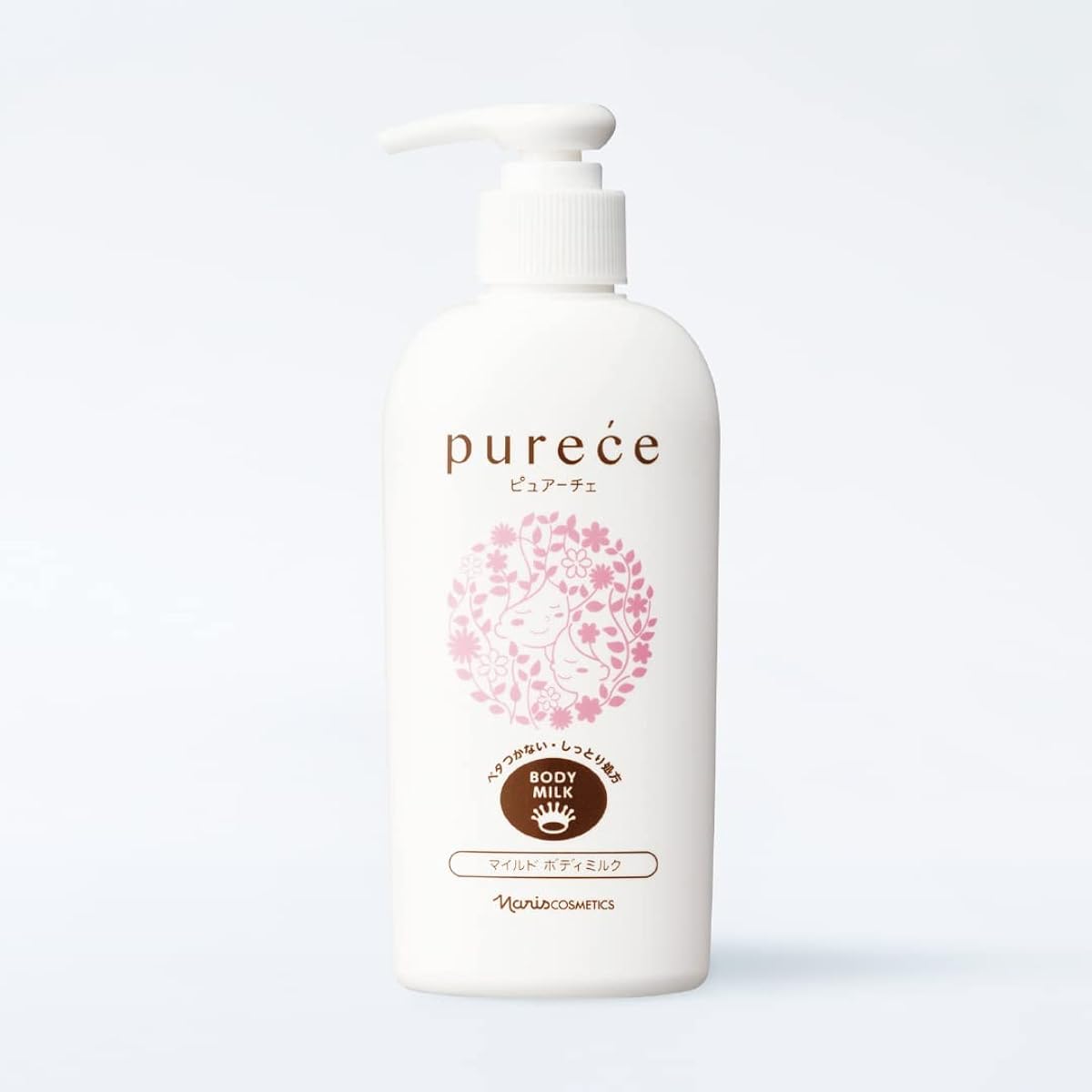 Naris Pureche Mild Body Milk (180mL) – Goods Of Japan