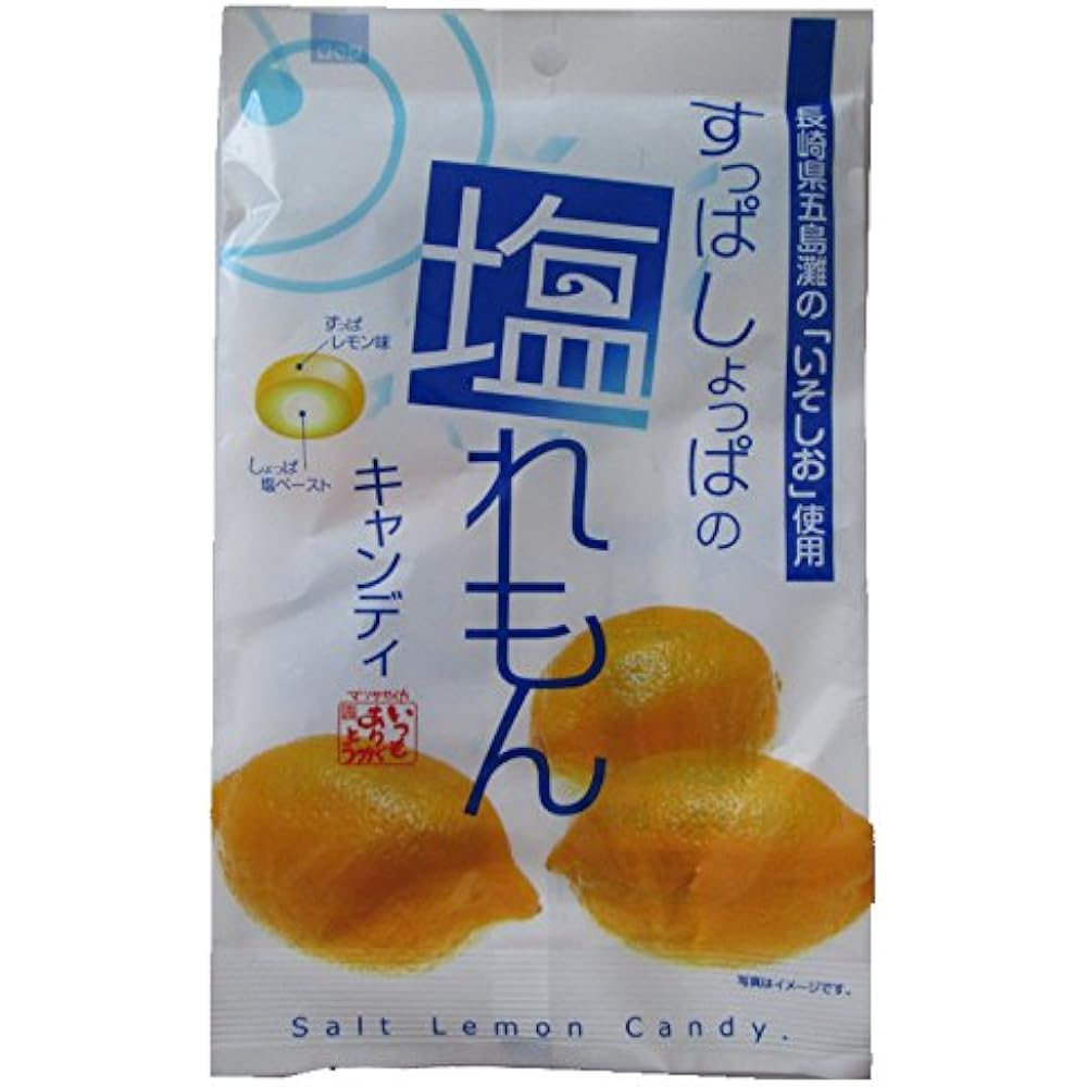 Matsuya Seika Salt Lemon Candy 3.5 oz (100 g) x 10 Bags – Goods Of Japan