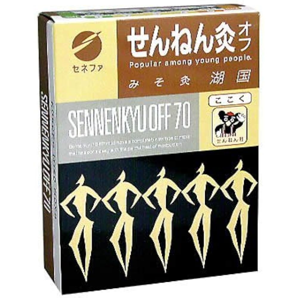 Sennen Moxibustion Off Misokyu Kokuni 70 pieces x 5 pieces set – Goods ...
