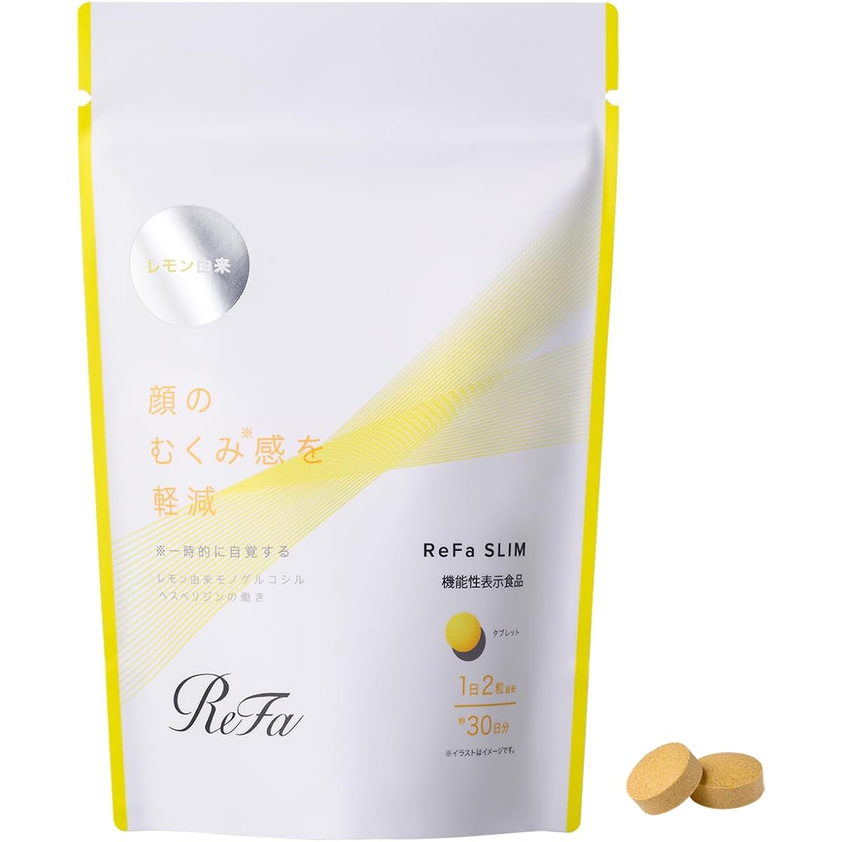 ReFa SLIM (60 tablets) MTG Functional Food Swelling Edema Supplement L ...