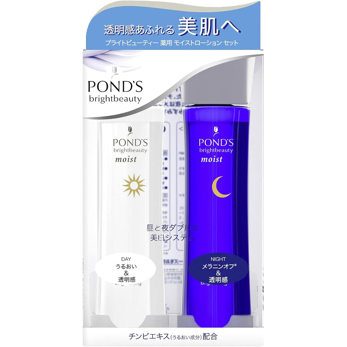 Ponds Double White Medicated Whitening Moist Set Day and Night – Goods ...