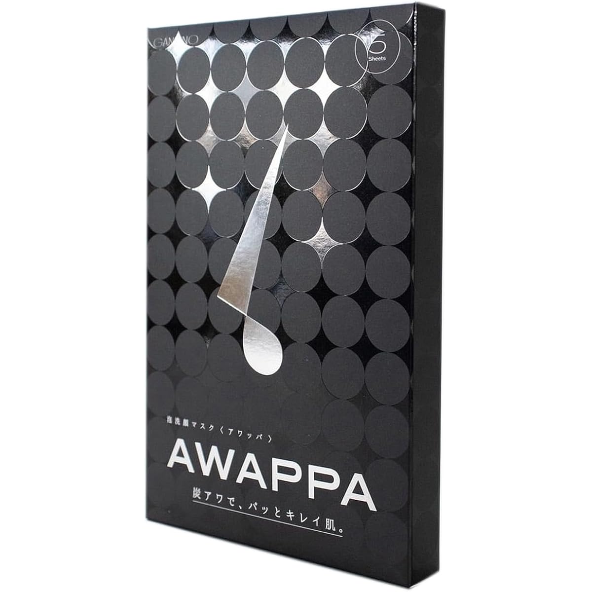 AWAPPA Foam Facial Mask (25mL/1 sheet) x 5 sheets – Goods Of Japan