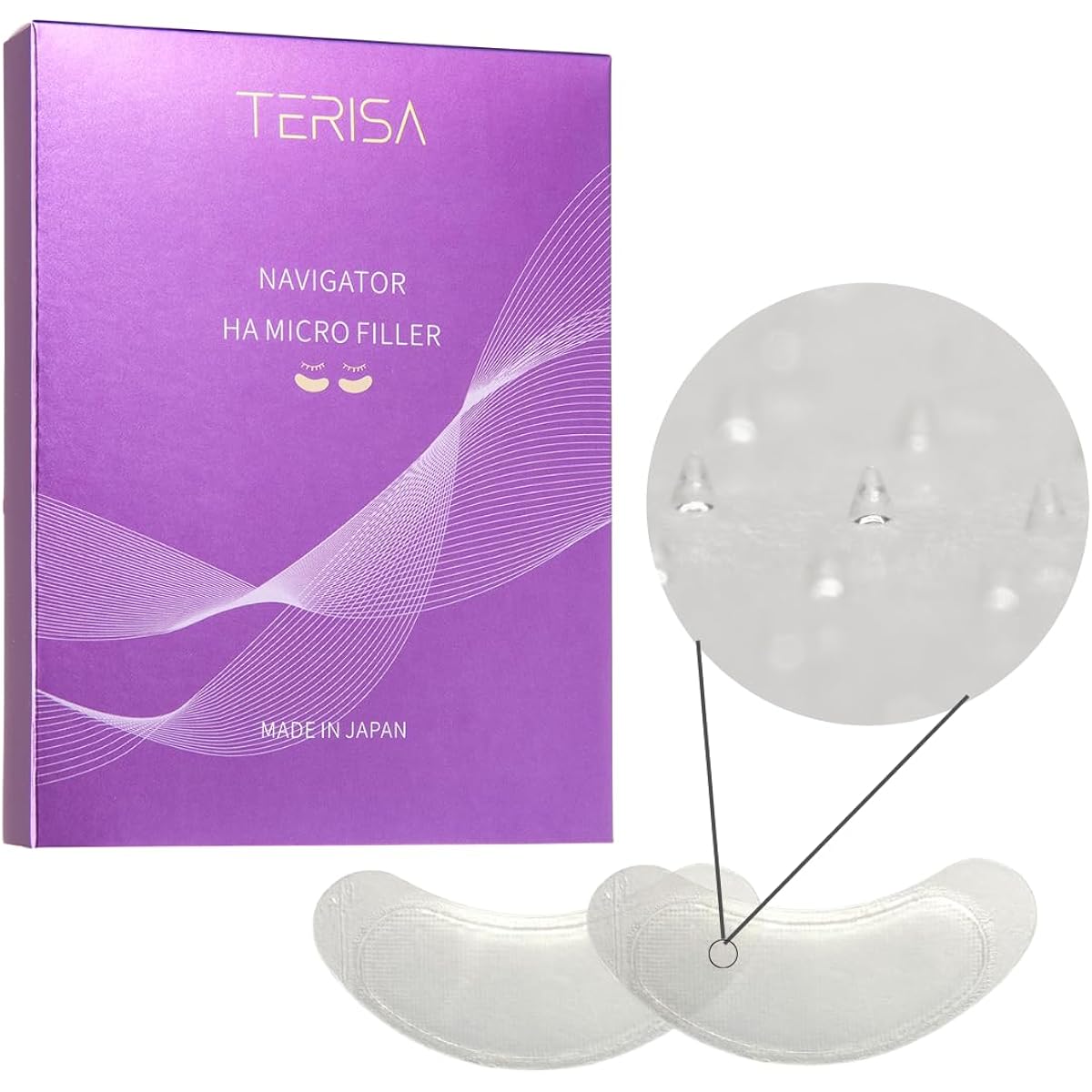 TERISA NAVIGATOR HA MICRO FILLER Microneedle Patch for Eyes and Mouth ...