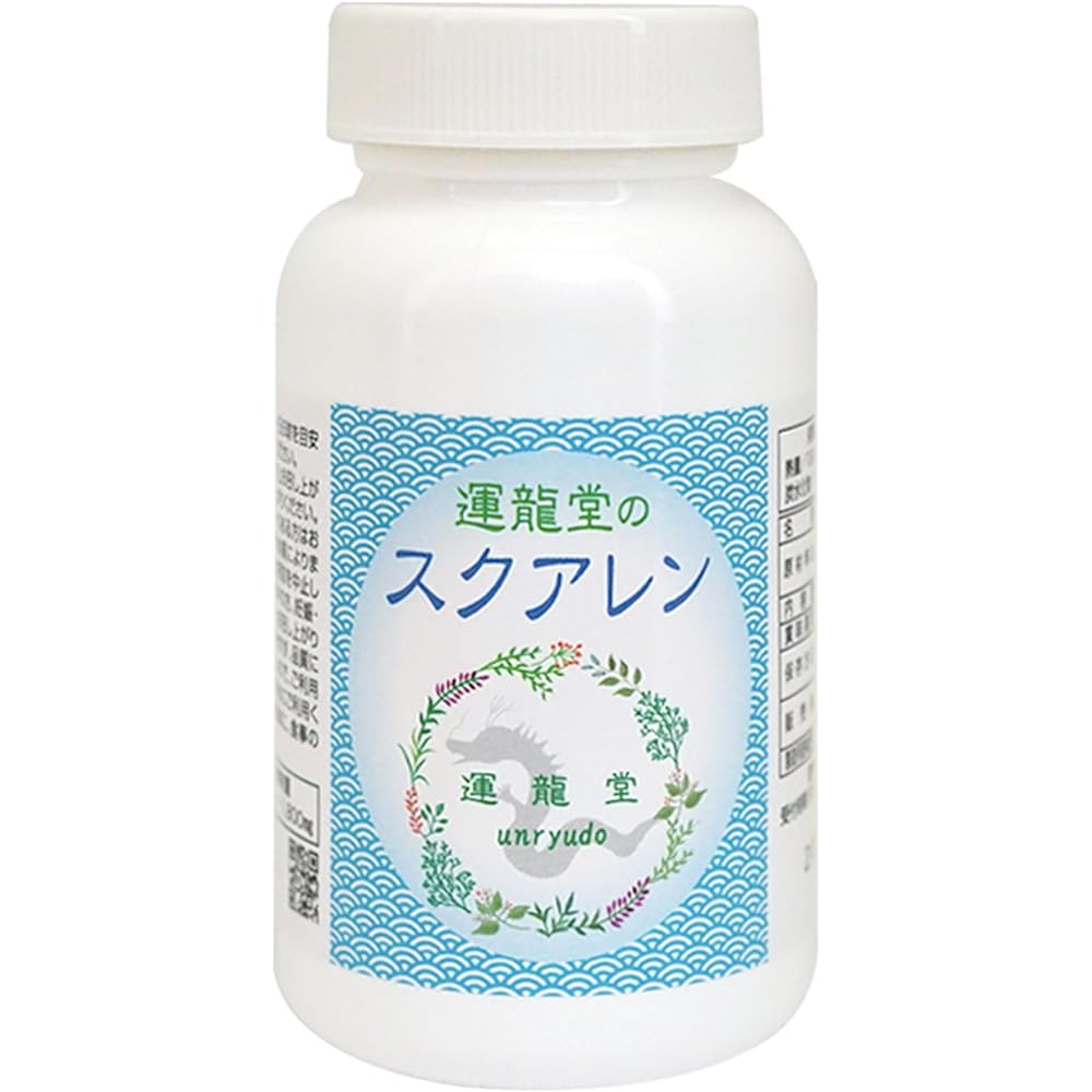 Unryudo Squalene (180 Capsules) Shark Ball Shark Liver Oil Squalene Su ...
