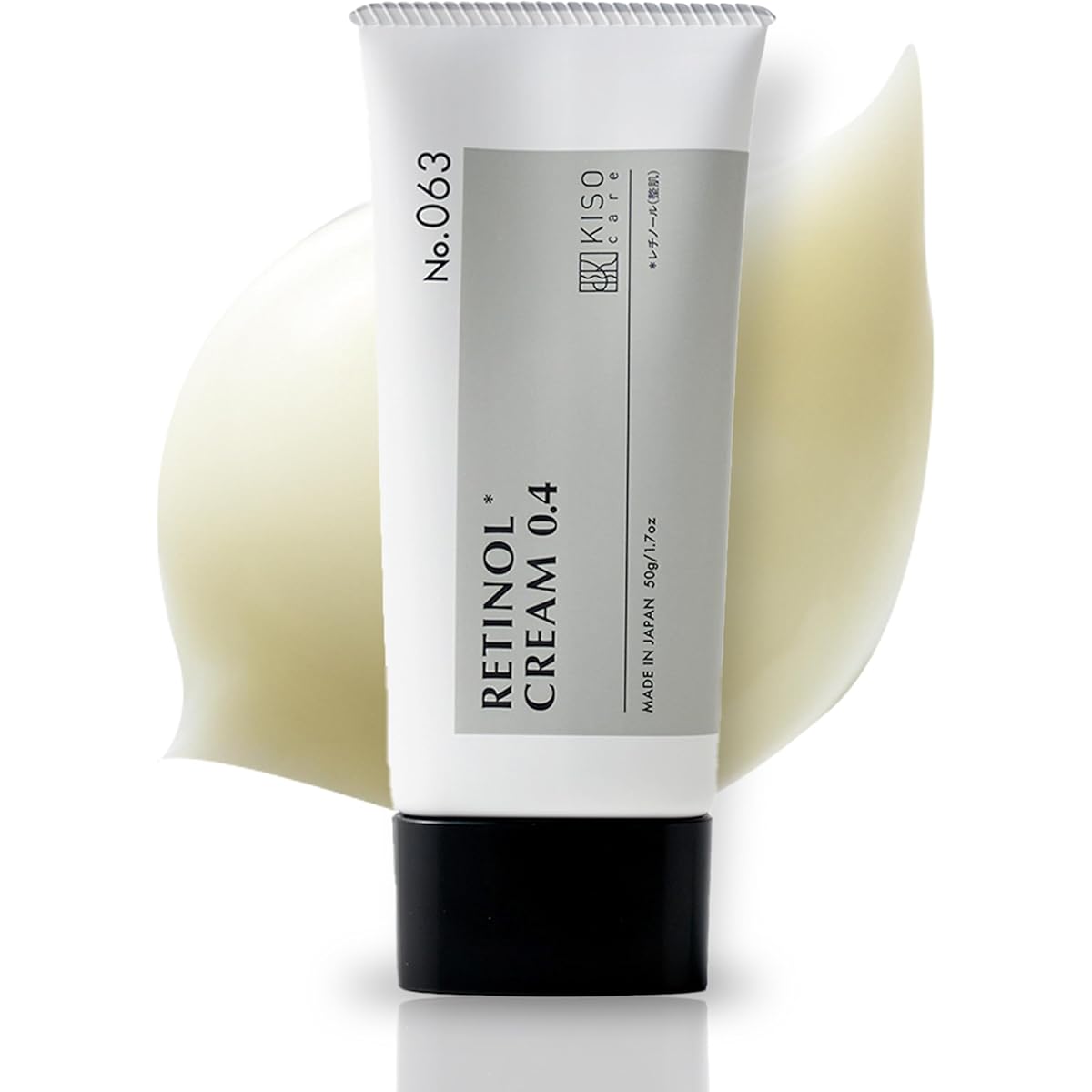 KisoCare Pure Retinol 0.4% Cream 50g Contains 6 types of retinol, niac ...