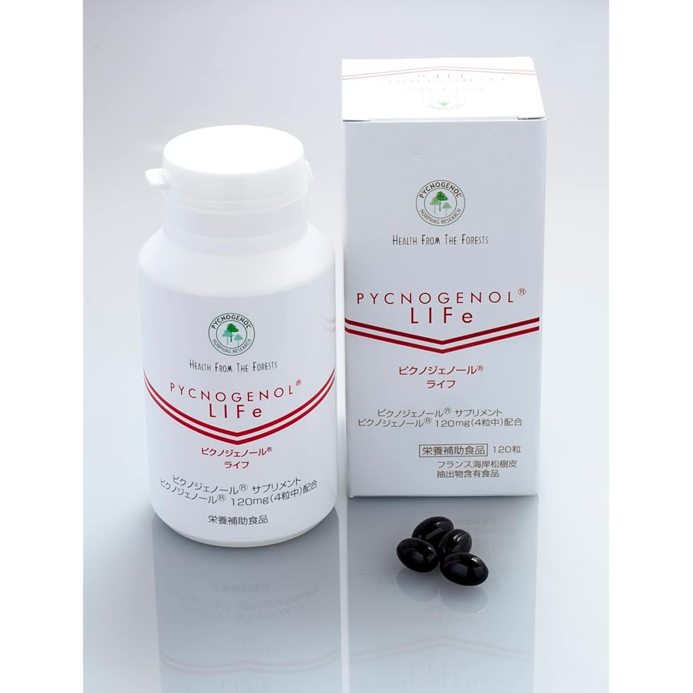 Pycnogenol Life 30mg 120 tablets GMP certified factory Linseed oil Col ...