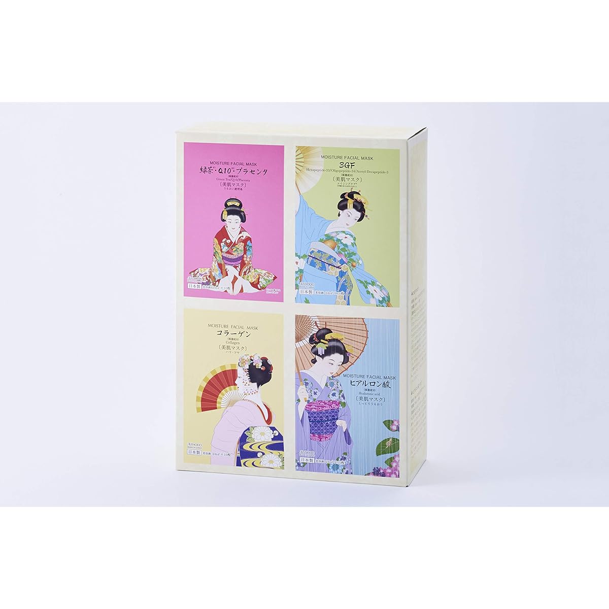 Aishodo Maiko Mask 10 pieces x 4 boxes – Goods Of Japan