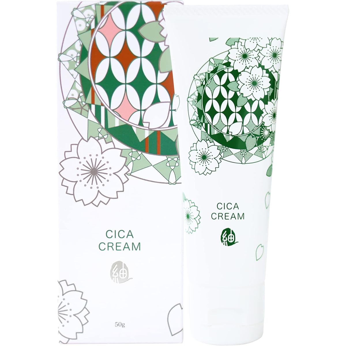 Tsumugi CICA Cream 50g CICA & Human Stem Cell Extract Centella Asiatic ...