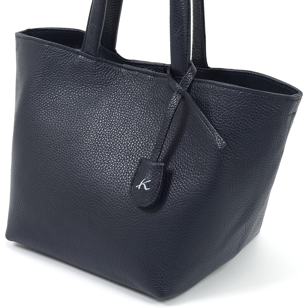 Kitamura B5 size handbag Z-0598 Women's Dark Blue Navy 10102 – Goods Of ...