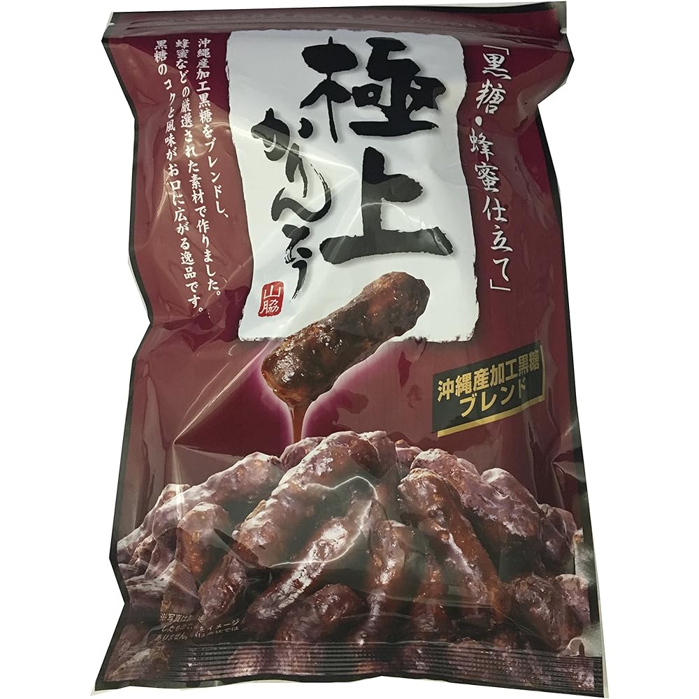 Yamawaki Seika Superb Brown Sugar Karinto, 4.9 oz (140 g) x 6 Bags ...