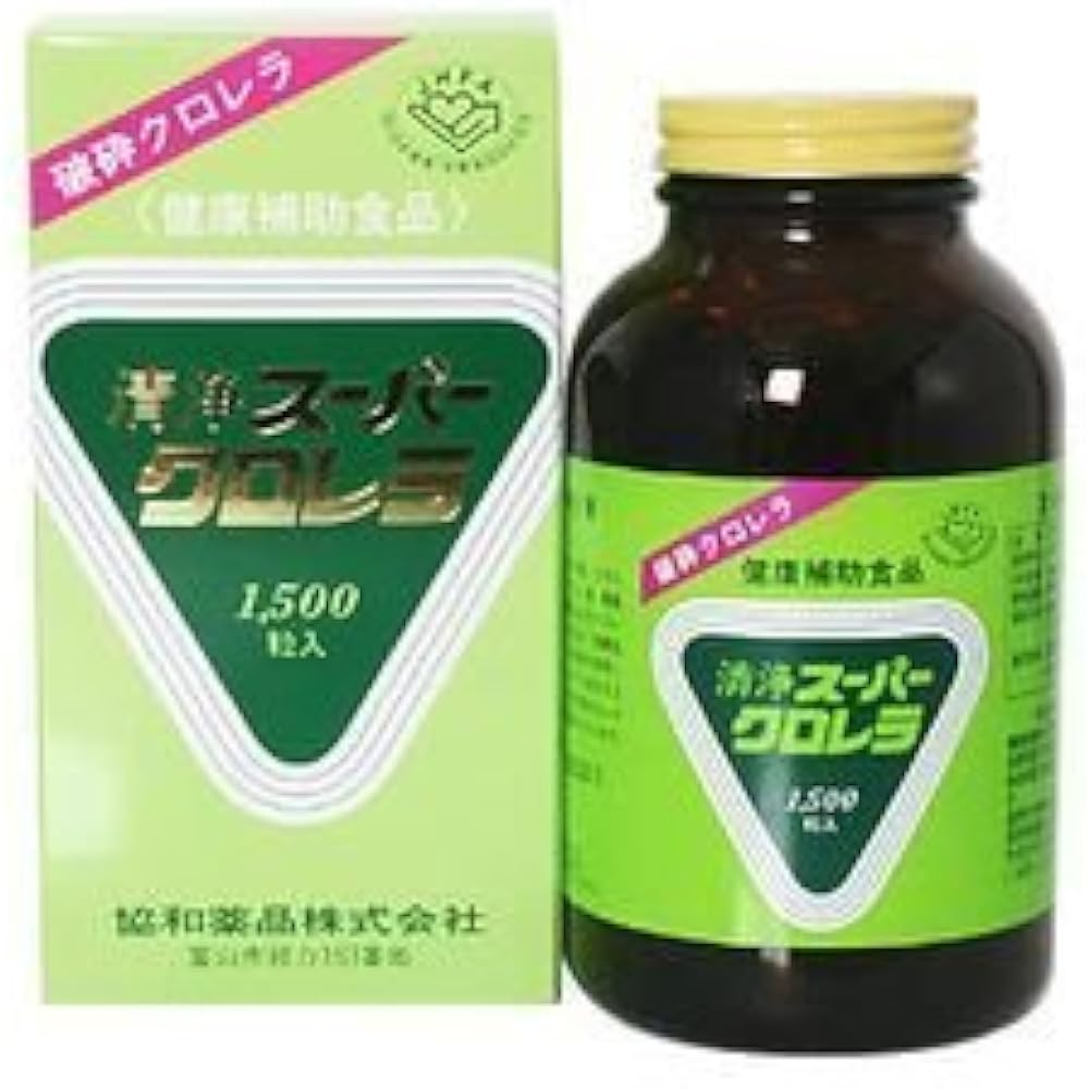 Clean super chlorella 1500 grains – Goods Of Japan