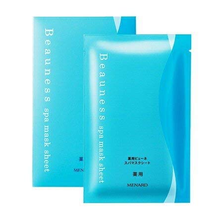 Menard Medicated Beauty Spa Mask Sheet A18mL x 5 pieces – Goods Of Japan