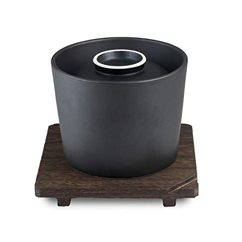 CtoC JAPAN Arita ware Ohitsu rice cooker Black 1.5 go Made in Japan Di ...