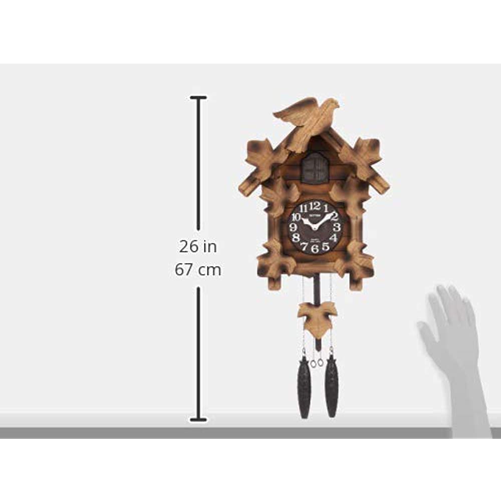 Rhythm 4MJ234RH06 Cuckoo Clock, Wall Clock, Made in Japan, Authentic B ...