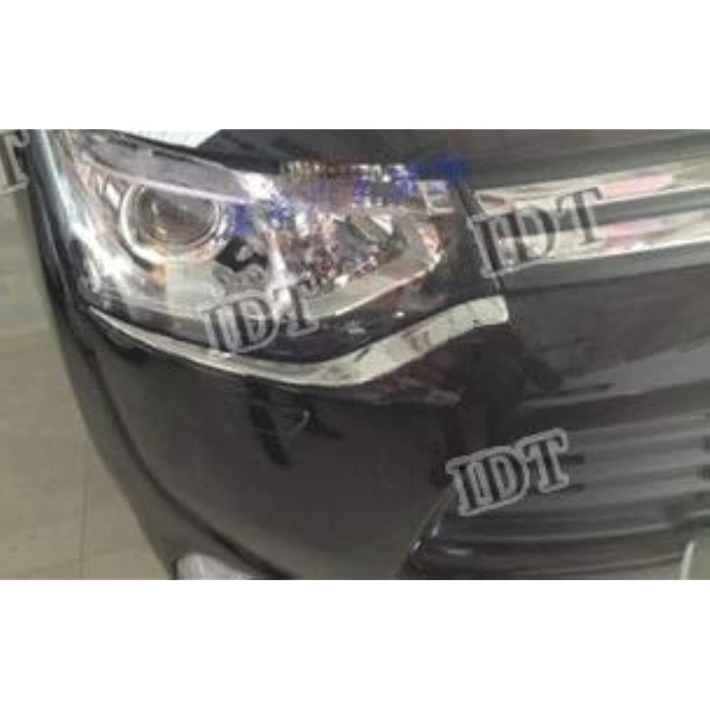Mitsubishi Outlander Plating Eyeline Underline Headlight Garnish Mirro ...