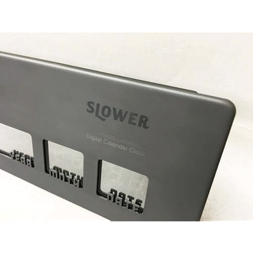 Slower SLW 017 Atomic Watch, LED Clock, Ascari, Wood, Suitable for Han ...