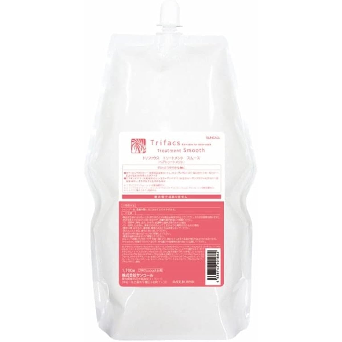 Suncall Trifax Treatment Smooth 1700g Refill – Goods Of Japan