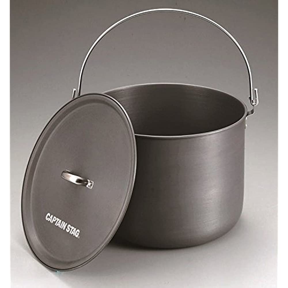 Captain Stag (CAPTAIN STAG) Barbecue BBQ Pot Aluminum with Tsuru Tuna ...