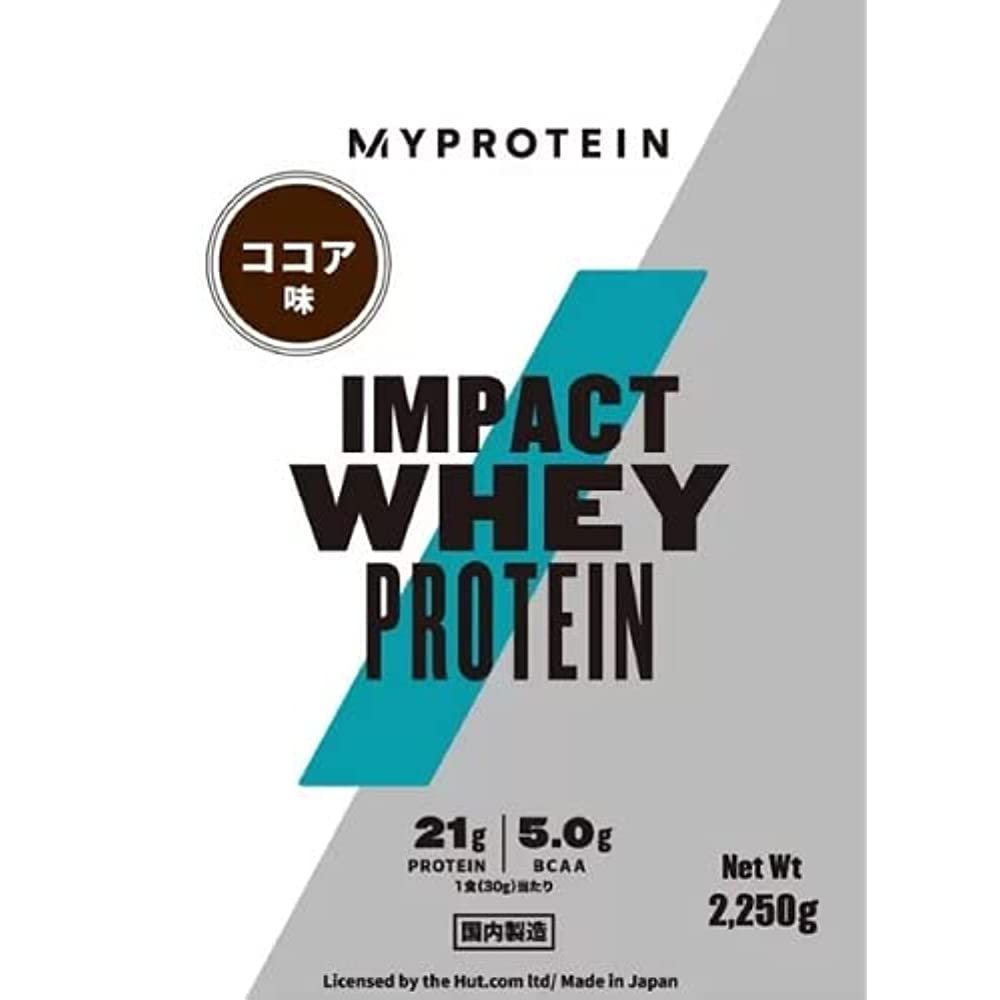 Myprotein Impact Whey Protein 2,250g Cocoa Flavor – Goods Of Japan