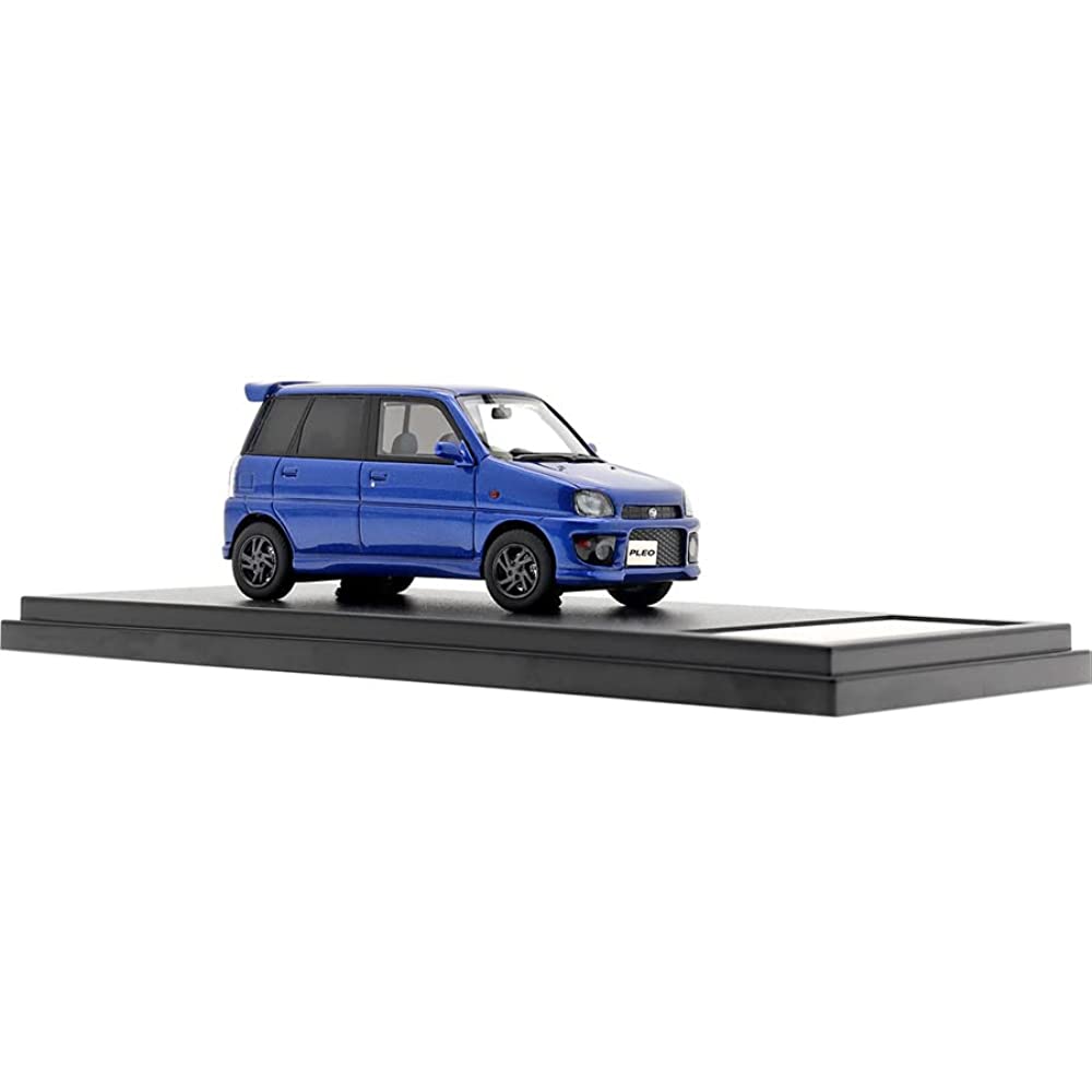 Hi Story HS379BL 1/43 Subaru PLEO RS Limited II (2002) WR Blue Mica, F ...