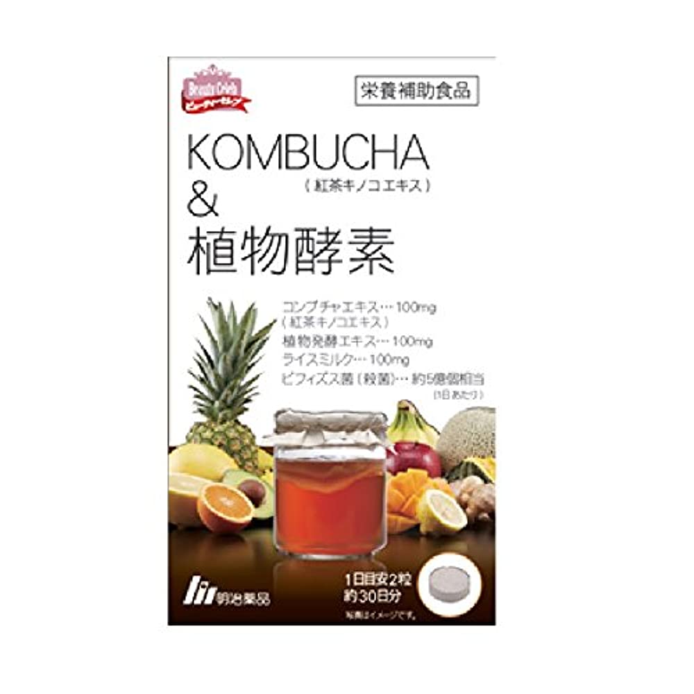 Meiji Yakuhin KOMBUCHA & plant enzyme 60 grains – Goods Of Japan
