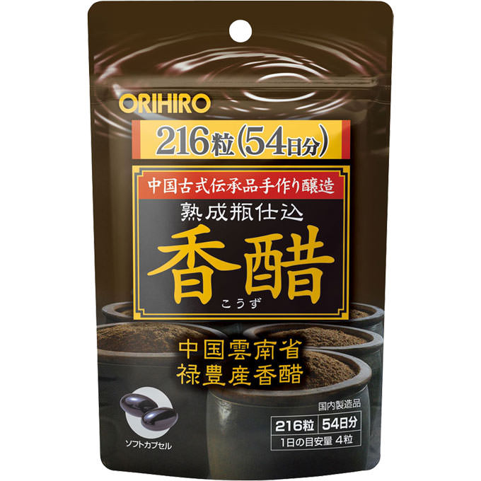 Orihiro 216 capsules|General Health Food |Vinegar – Goods Of Japan