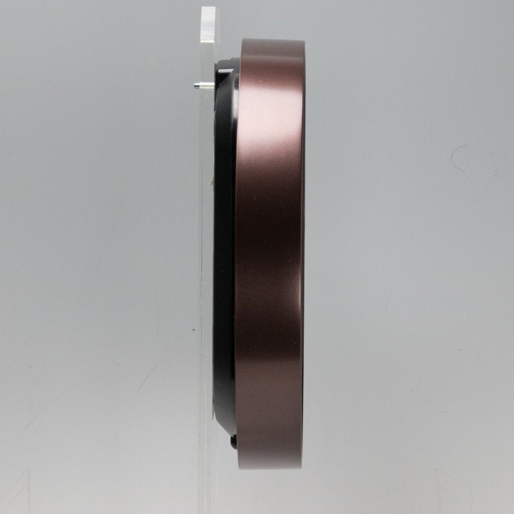 Seiko clock wall clock Atomic Analog Brown Metallic kx223b Seiko ...