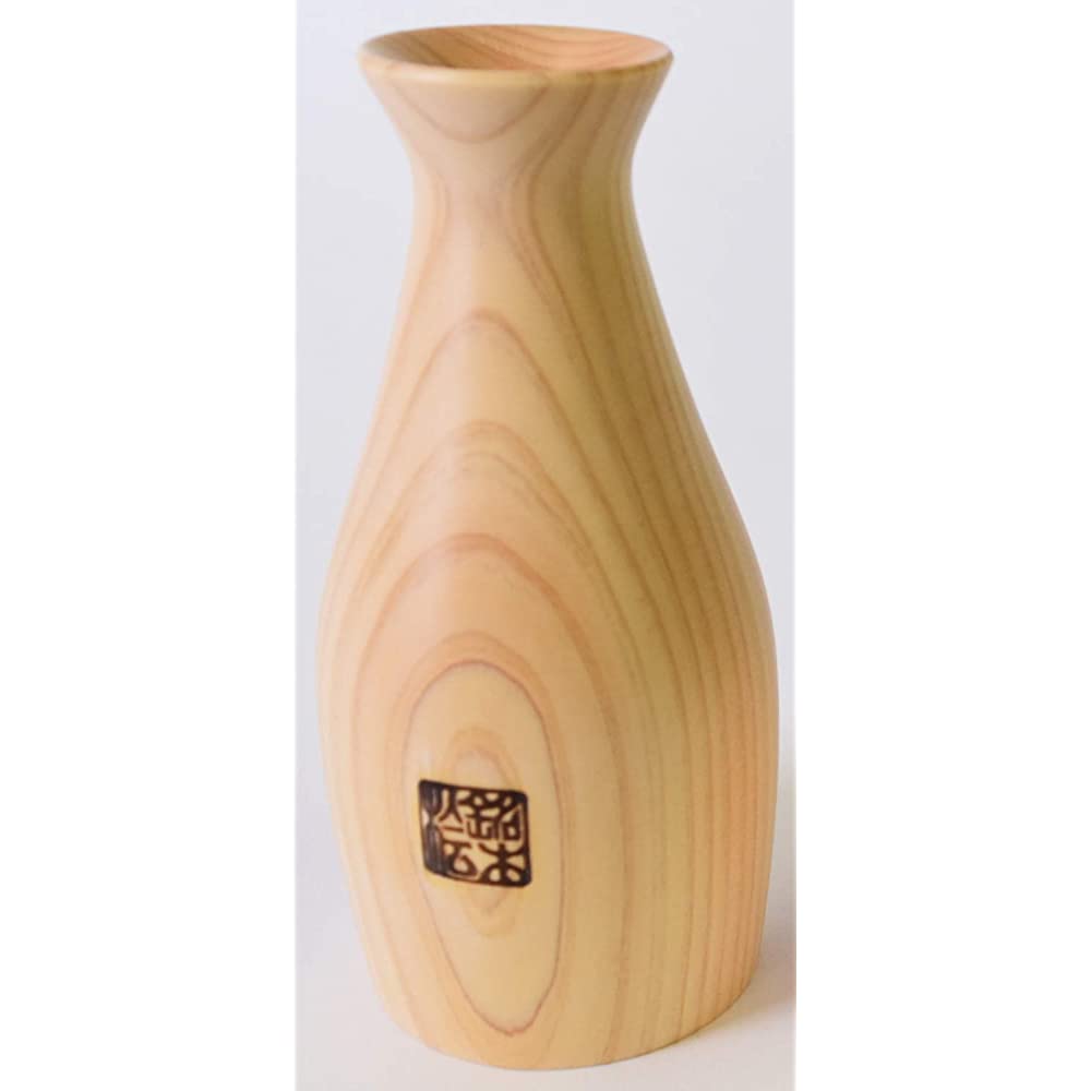 Kiso Craft Tokuri Wooden Hinoki Round Gui Cup, Set of 3 – Goods Of Japan