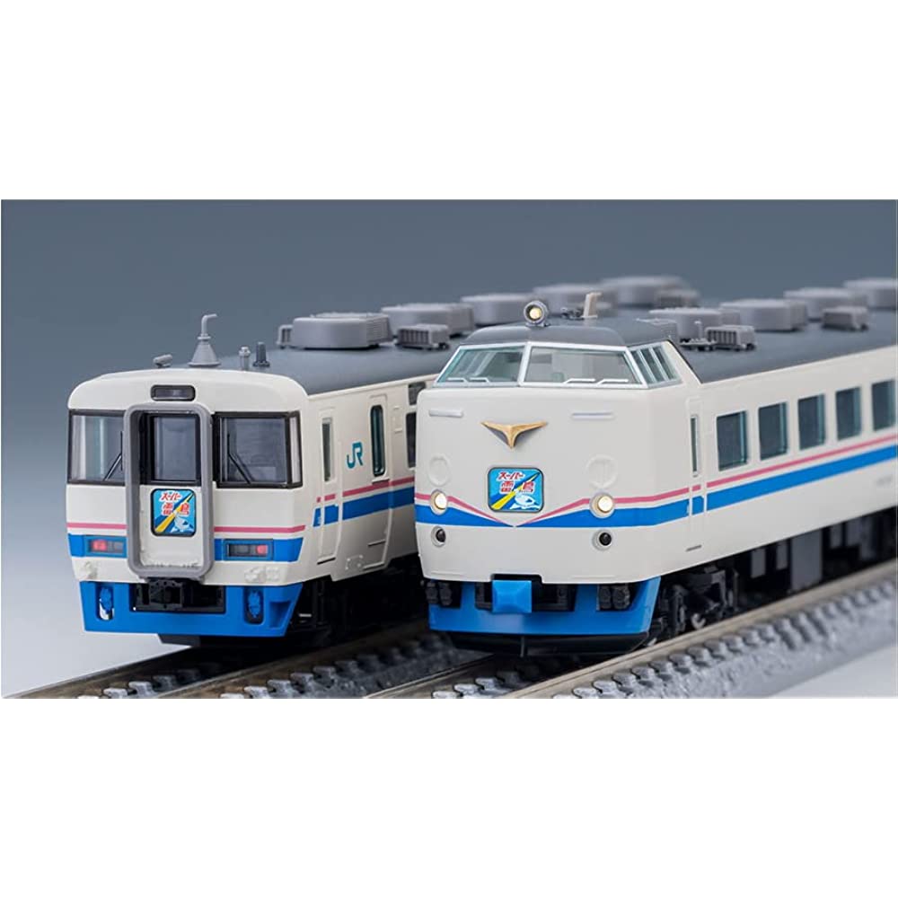 TOMIX N Gauge JR 485 Series Express Super Thunderbird Basic Set B 9875 ...