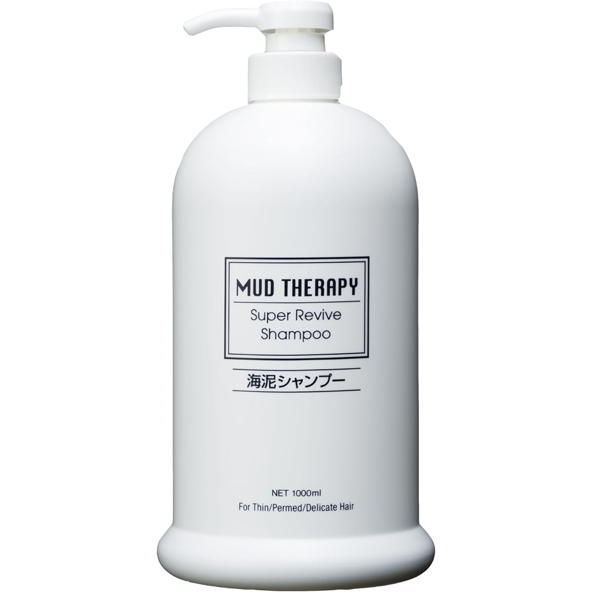 Mud Therapy Super Rehive Shampoo Q10 1000ml (Pump) / Sea mud removes d ...