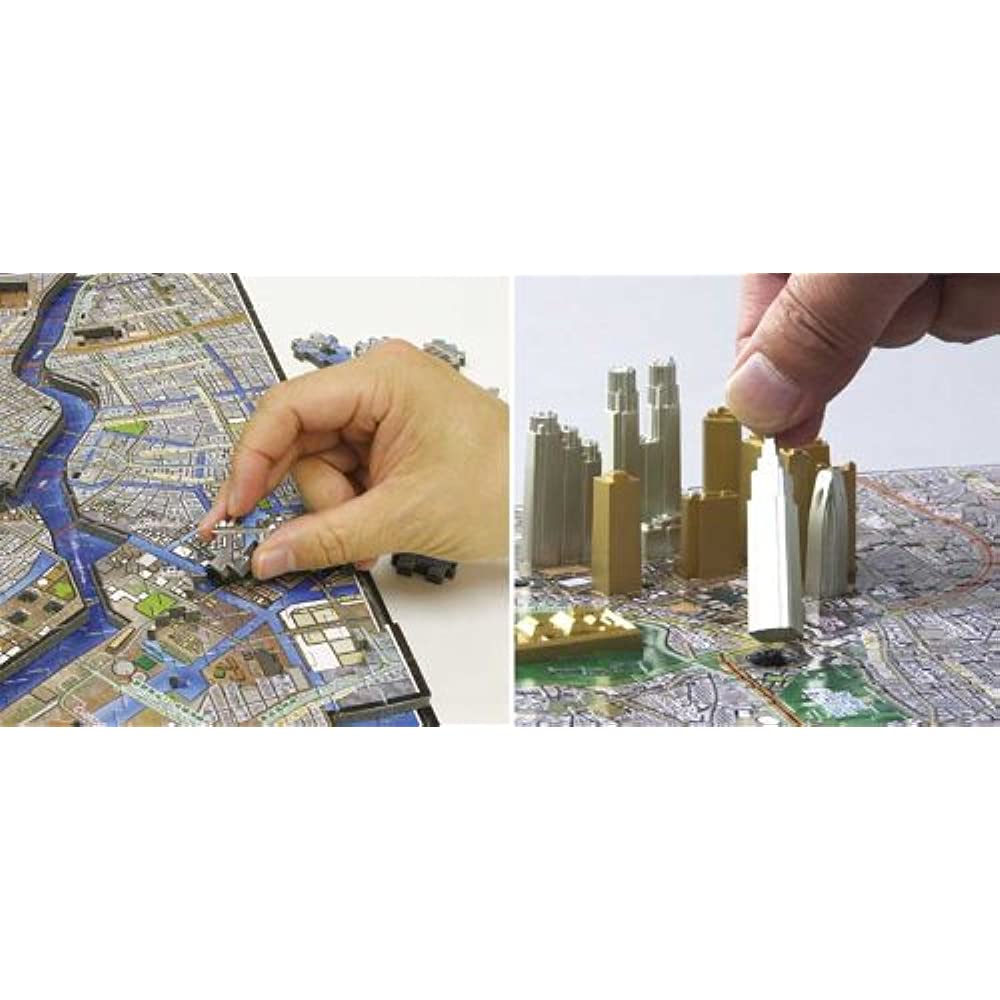 1400 Piece Jigsaw Puzzle, 4D CITY SCAPE TIME PUZZLE Tokyo – Goods Of Japan