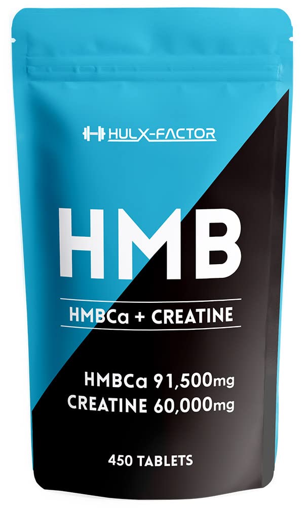 HMB Creatine Supplement 151500mg Hulk Factor [450 Tablets] Tablet Dome ...