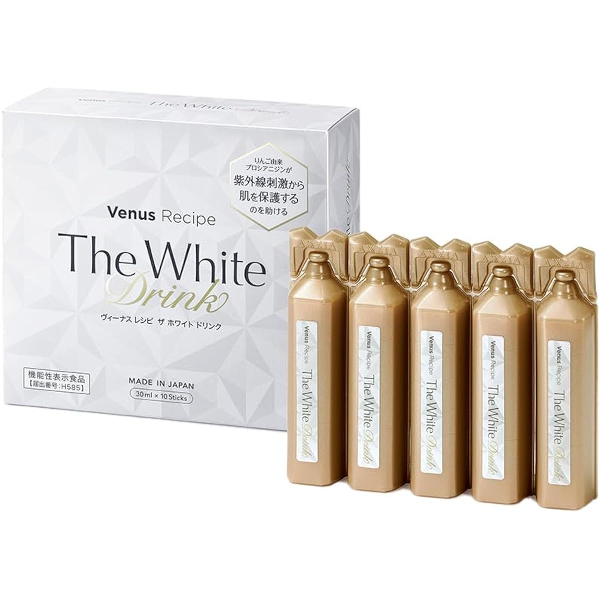 AXXZIA Venus Recipe The White Drink 300mL (30mL x 10 bottles) – Goods ...