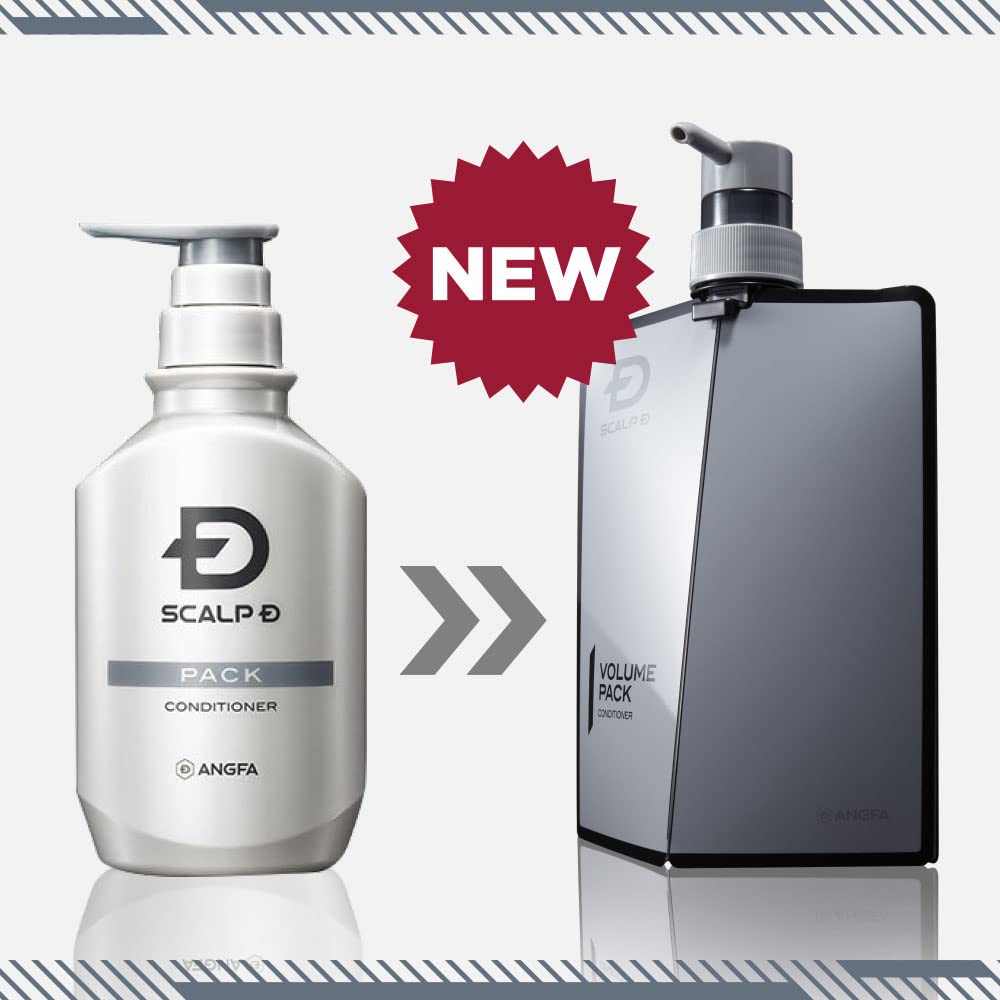 Scalp D Shampoo Men's Oily 2 -piece Set (Shampoo & Conditioner) Japane ...
