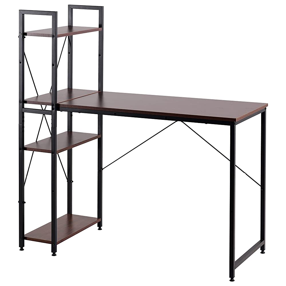 OSJ Computer Desk, Low Type, Integrated Separation, 3 Tiers, Low Desk ...