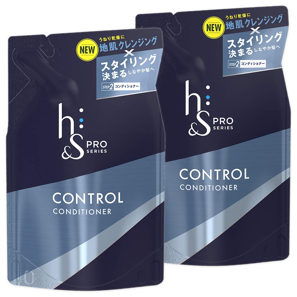 h&s for men Conditioner PRO Series Control Refill 300g x 2 – Goods Of Japan