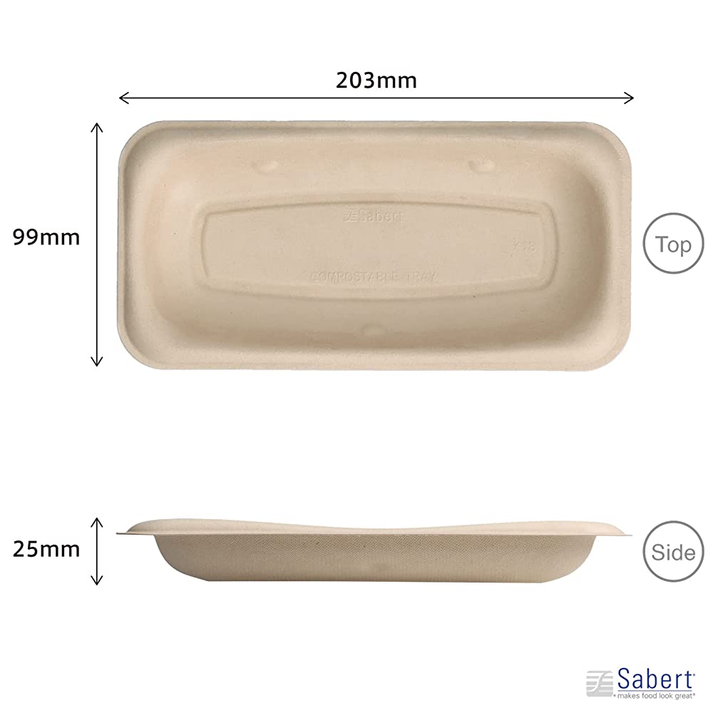 Sabert Genuine Hot Dog Tray PET Lids (50 Pieces x 6 Bags) – Goods Of Japan
